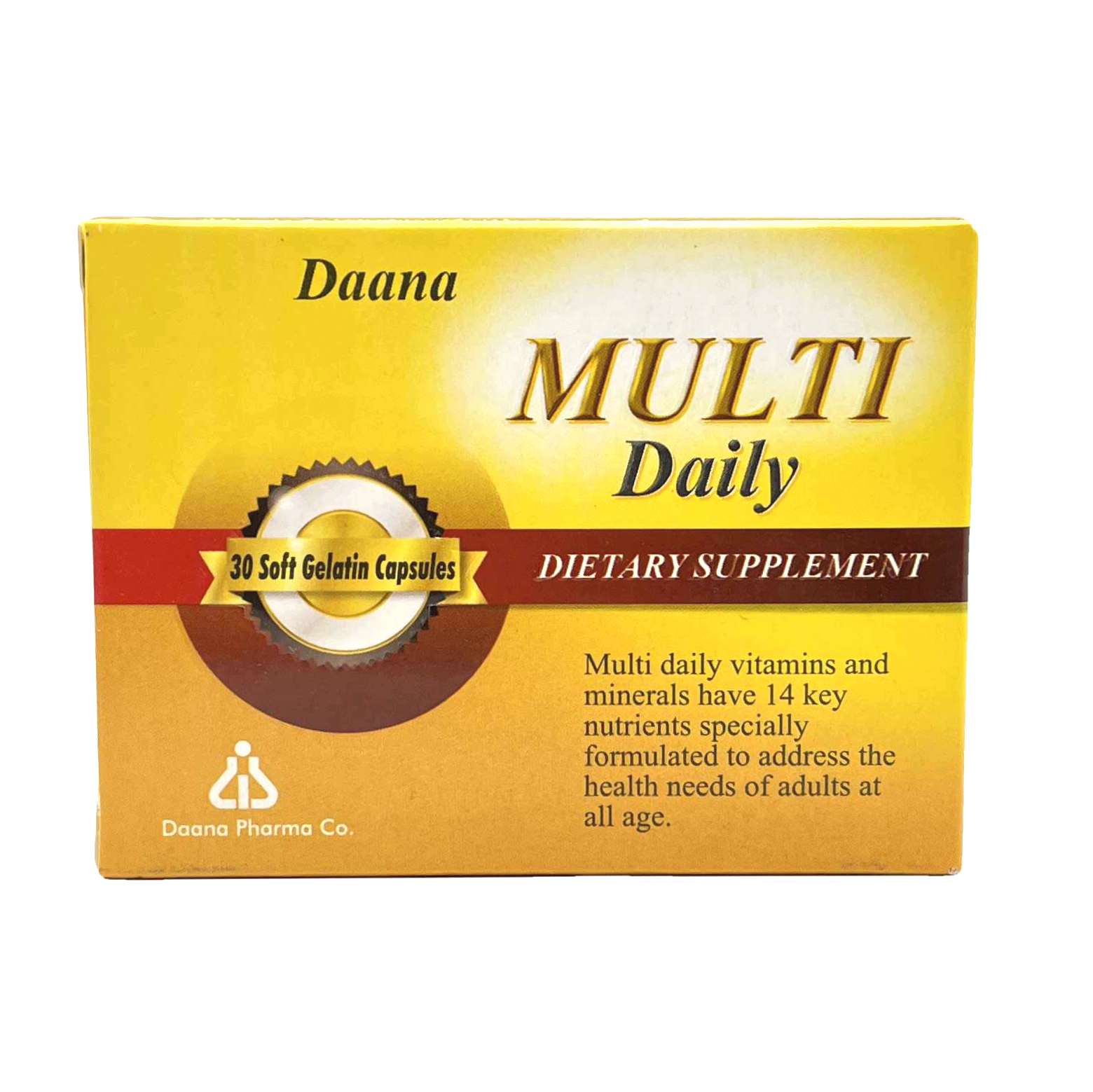 خرید آنلاین کپسول مولتی دیلی دانا Multi Daily + قیمت