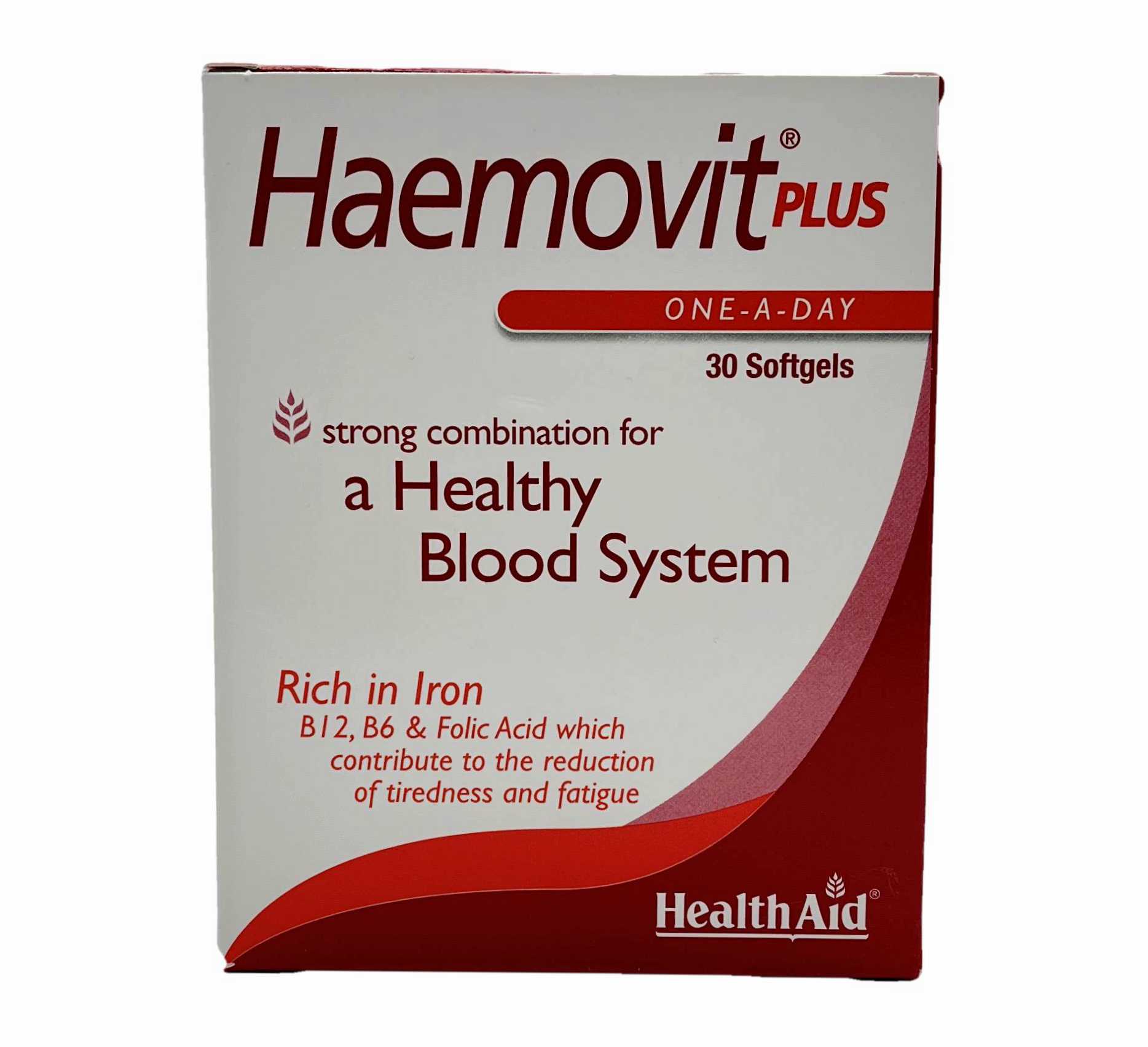خرید آنلاین کپسول هموویت پلاس هلث اید Health Aid Haemovit Plus + قیمت