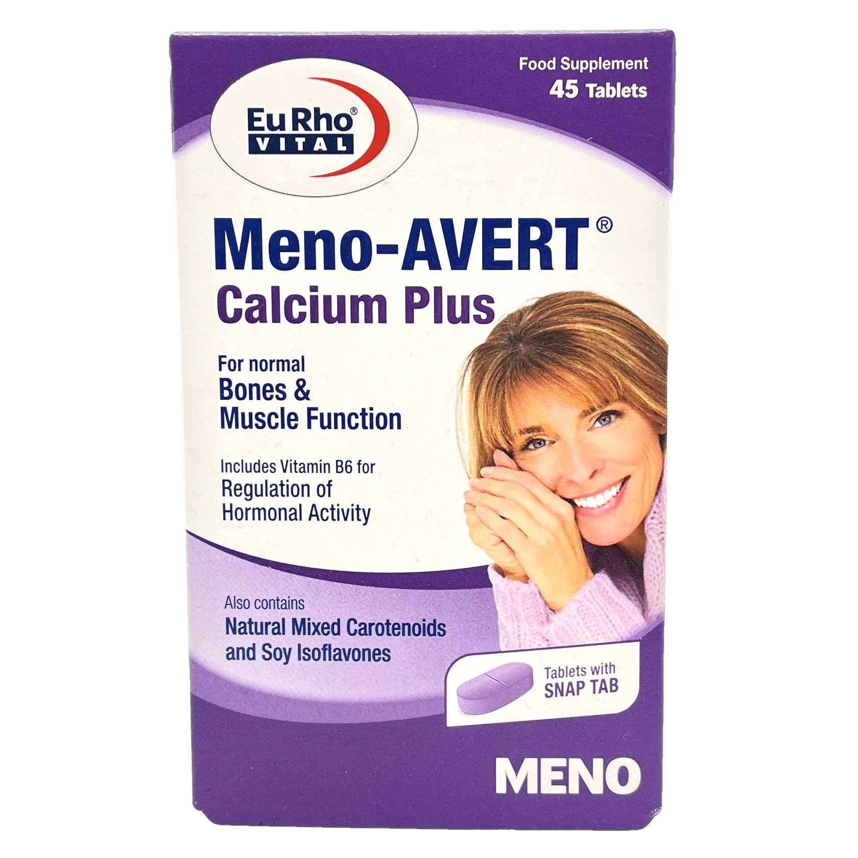خرید آنلاین قرص منو اورت کلسیم پلاس یوروویتال EurhoVital Meno Avert + قیمت