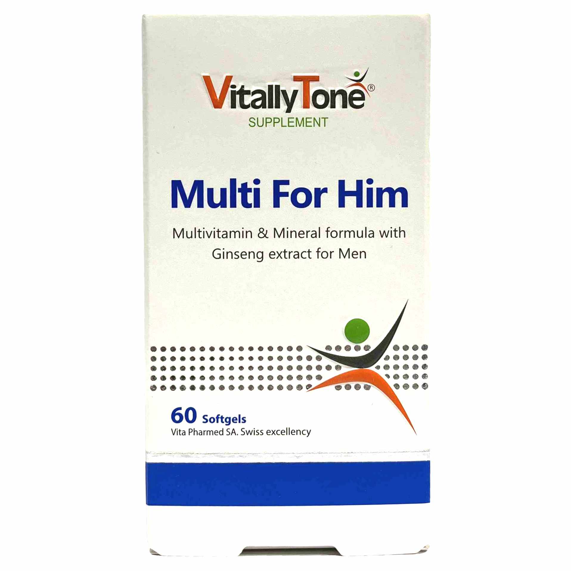 خرید آنلاین کپسول ژلاتینی مولتی فور هیم آقایان ویتالی تون Vitally Tone ...